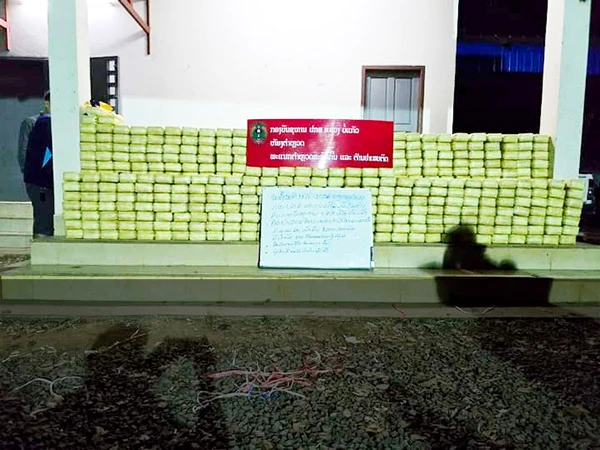 Lao police seize huge drug amount in Bokeo | Vietnam+ (VietnamPlus)