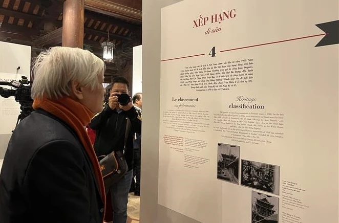 Exhibition showcases preservation of Van Mieu Temple of Literature from ...