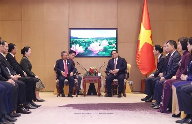 Prime Minister receives head of Laos - Vietnam Friendship Association ...