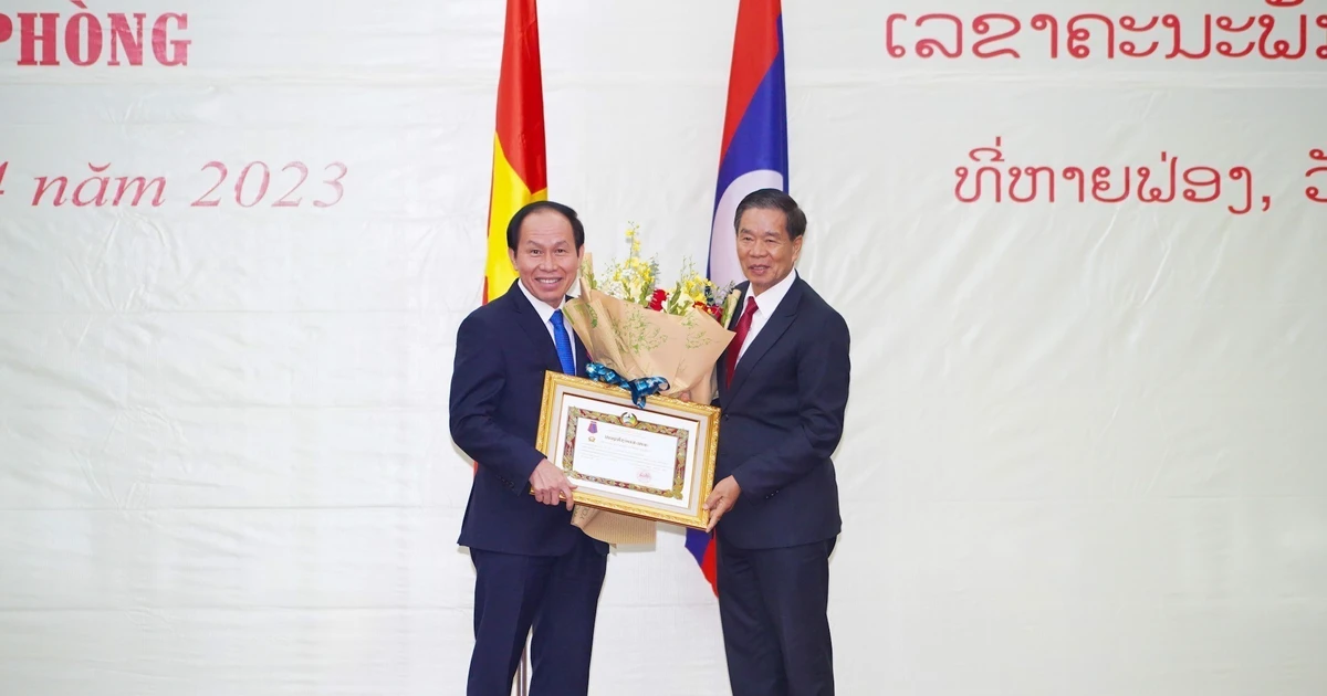 Lao Front delegation pays working visit to Hai Phong city | Vietnam+ ...