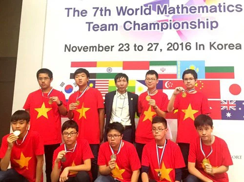 Vietnamese kids win gold at maths contest | Vietnam+ (VietnamPlus)