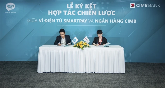 E-wallet SmartPay, CIMB Bank unveil tie-up | Vietnam+ (VietnamPlus)