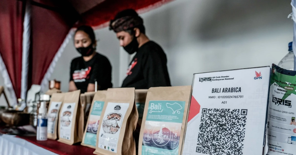 QR code use in Indonesia exceeds yearly target | Vietnam+ (VietnamPlus)