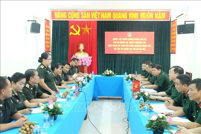 Vietnamese, Lao military courts step up experience exchange | Vietnam+ ...