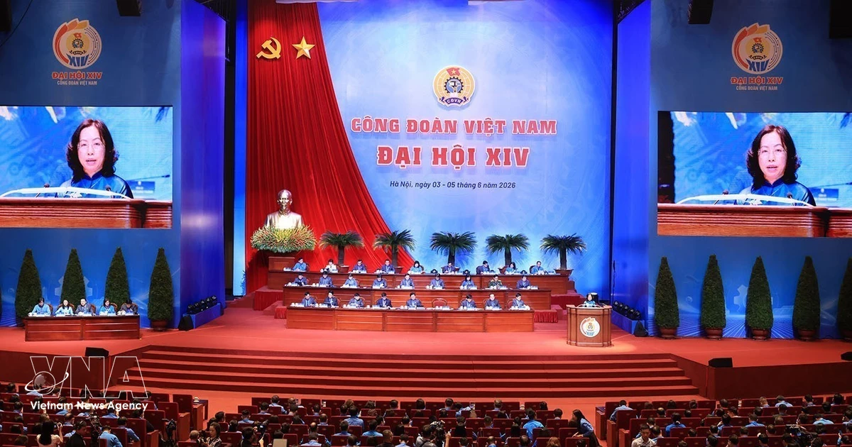 Grand opening of 14th Vietnam Trade Union Congress for 2026–2031 term