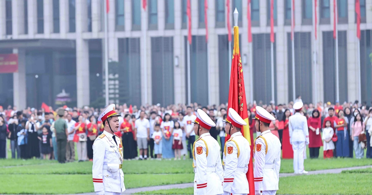 Special flag-raising ceremony marking 50 years of national ...