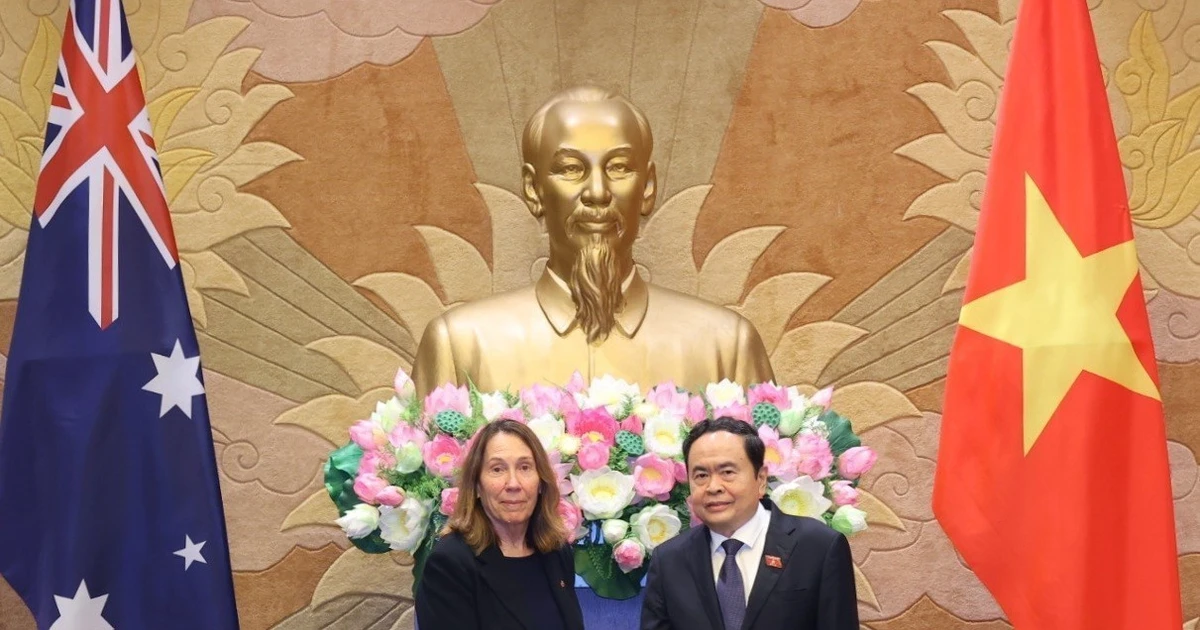 NA Chairman receives President of Australian Senate | Vietnam+ ...