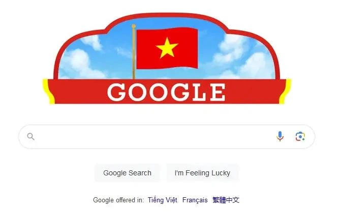 Google celebrates Vietnam's National Day with national flag doodle ...