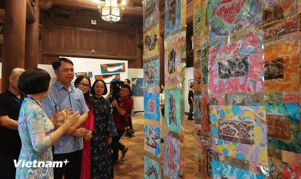 International fine arts exhibition opens at Van Mieu – Quoc Tu Giam ...
