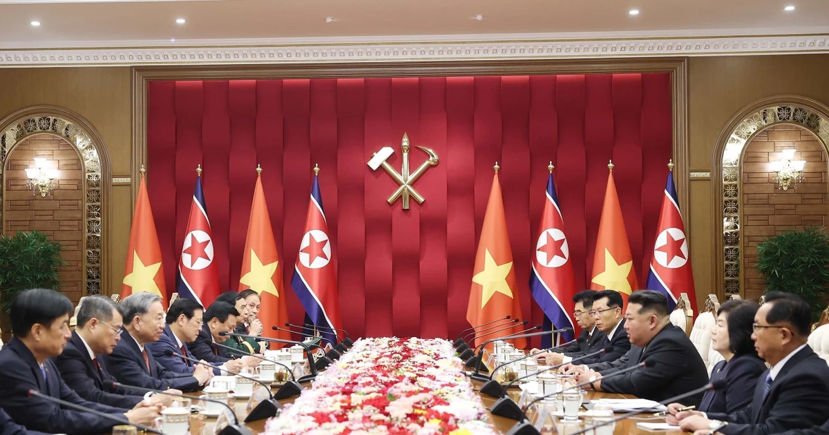Vietnamese Party General Secretary holds talks with DPRK leader in ...