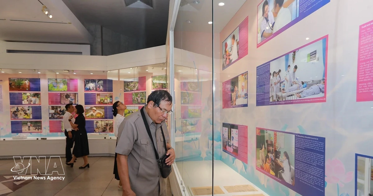People with great works exhibited at Ho Chi Minh Museum