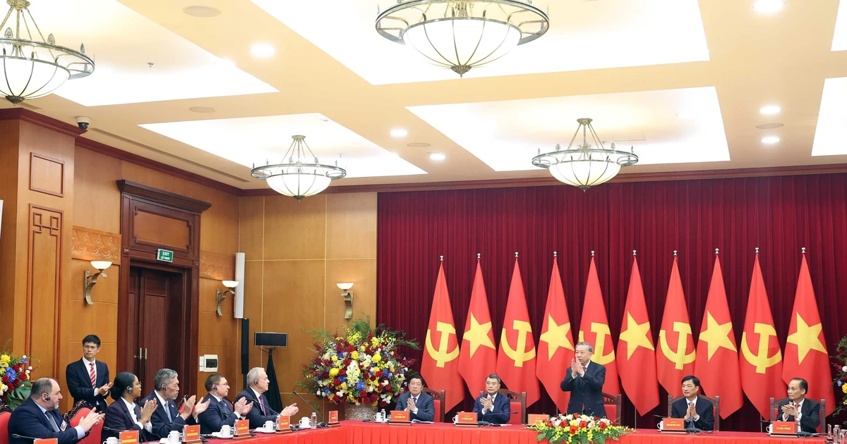 General Secretary hosts foreign party delegation chiefs | Vietnam+ ...
