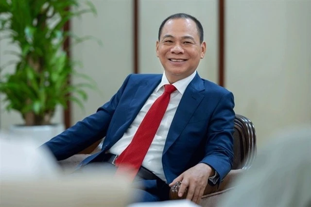 Vingroup leader among world's 500 richest: Forbes | Vietnam+ (VietnamPlus)