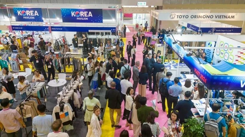 Vietnam’s international textile fair features over 500 booths | Vietnam+ (VietnamPlus)